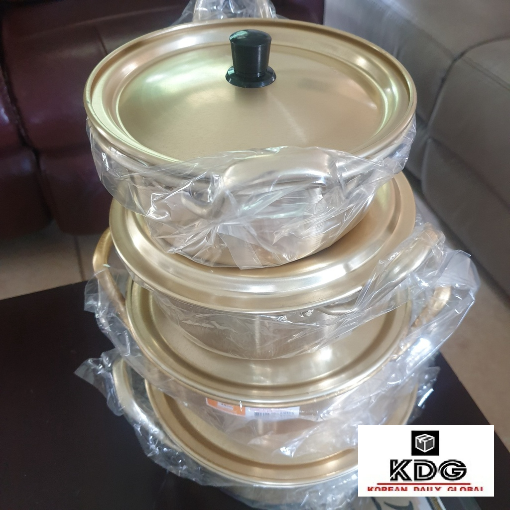 Korean stainless steel Pot Ramen silver 20cm,22cm | Shopee Philippines