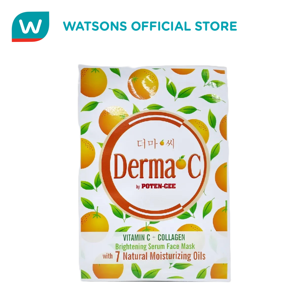 DERM-C Brightening Serum Face Mask 23g | Shopee Philippines