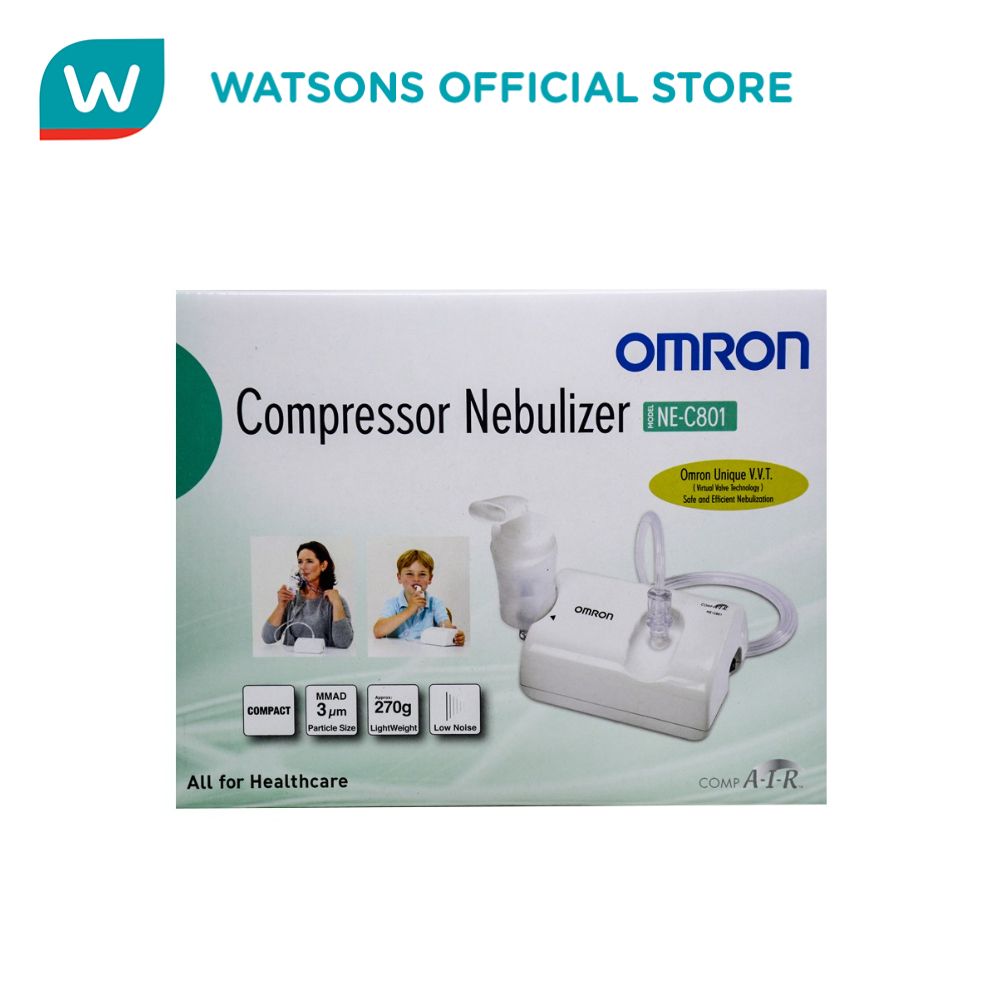 OMRON Compair Compressor Nebulizer Ne C801 | Shopee Philippines