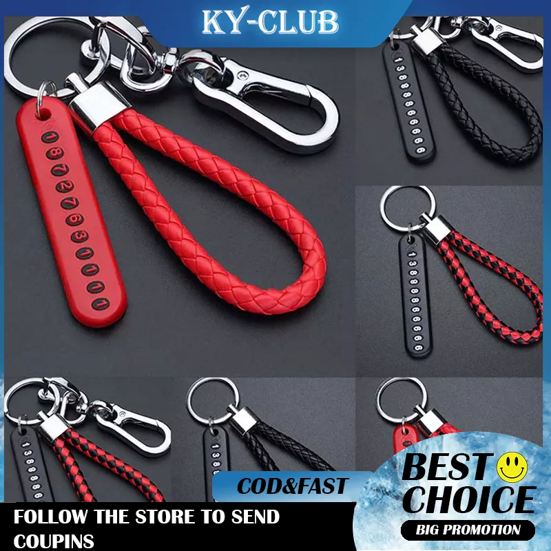 KY stainless steel personalized keychain car sticker motor accessories ...