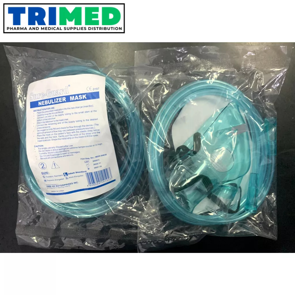 Nebulizer Mask (Sure-Guard) Adult | Shopee Philippines