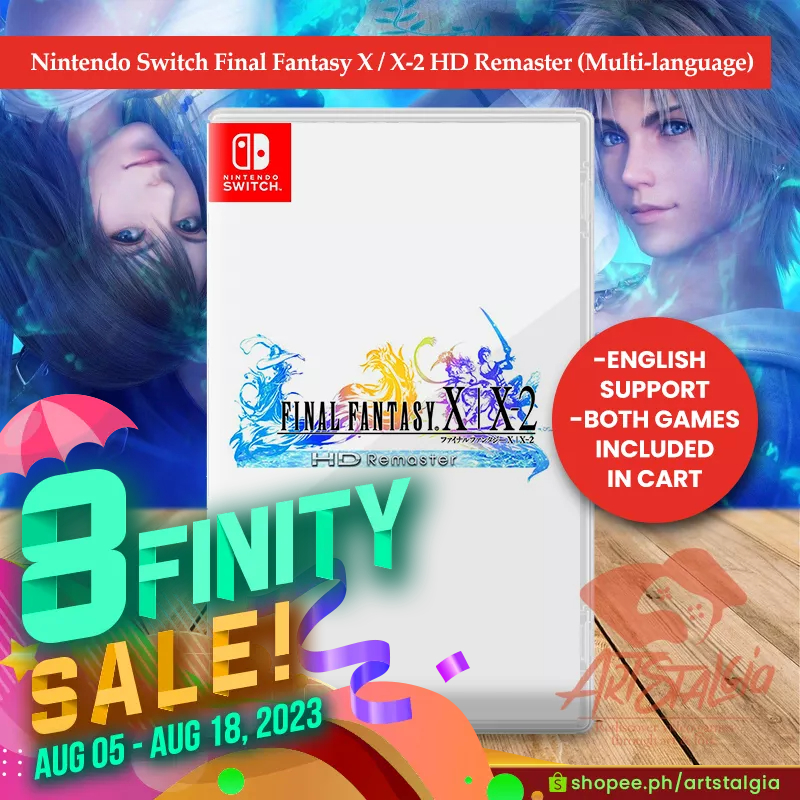 Nintendo Switch Final Fantasy X / X-2 HD Remaster (Multi-language ...
