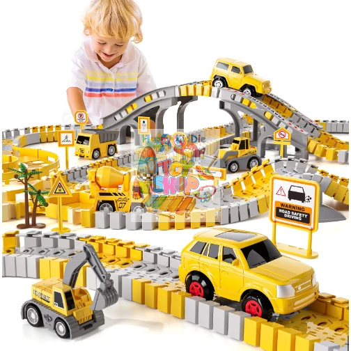 HAPPY KIDDIE TOY COD THEME TRACK ENGINEERING ASSEMBLED ELECTRIC HIGH ...