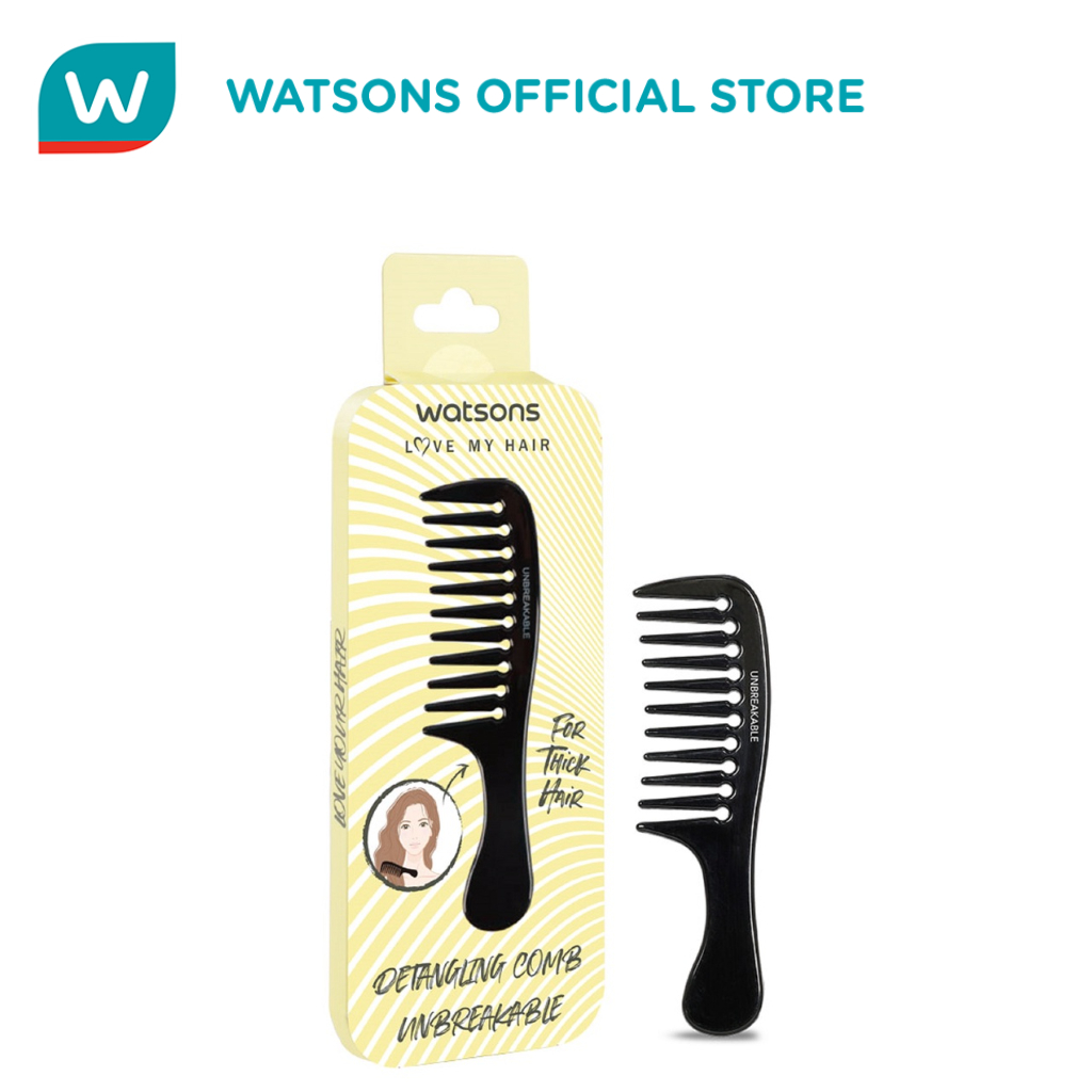 WATSONS Groom & Detangle Comb Wow Me Out | Shopee Philippines