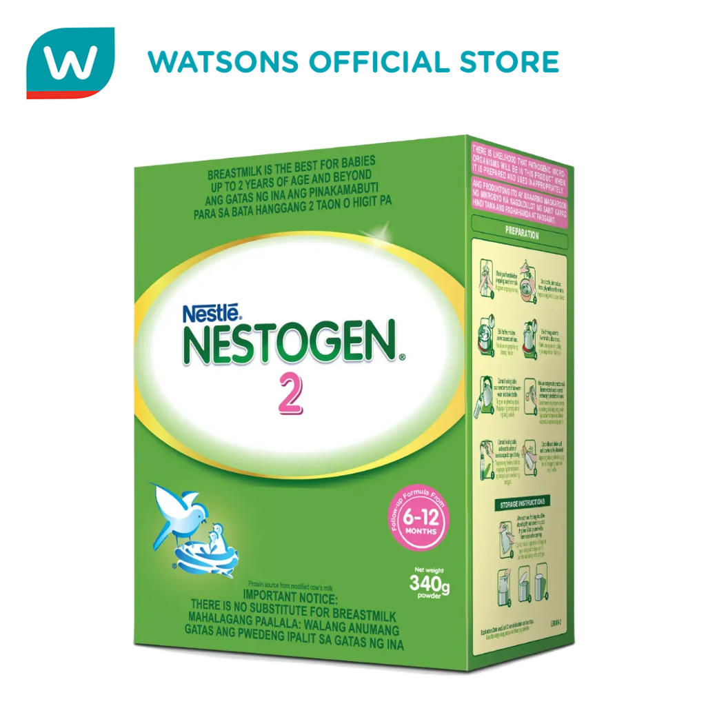 NESTOGEN Two Six to Twelve Months 340g | Shopee Philippines