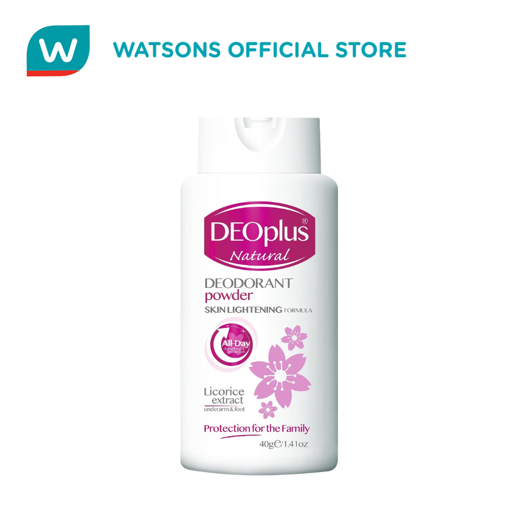 DEOPLUS Deodorant Powder w/ Licorice Extract 40G | Shopee Philippines