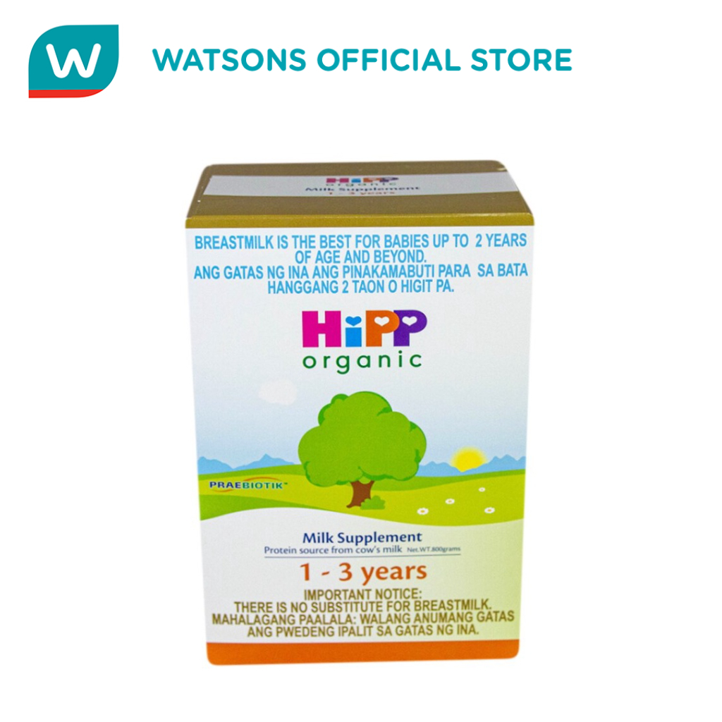 HIPP Milk Supplement 800g 1-3 years old | Shopee Philippines