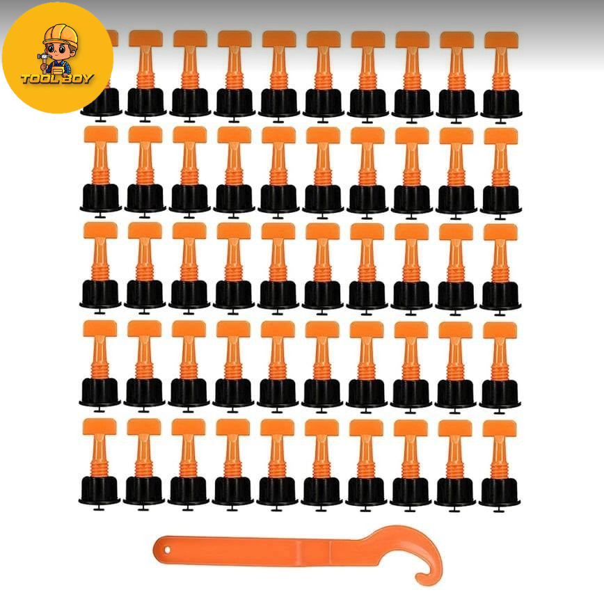 50Pcs Tile levellers Mini Level Wedges Alignment Tile Spacers for Wall ...