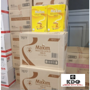 Maxim Mocha Gold Mild Korean Coffee Mix 100 Sticks*8Box | Shopee ...