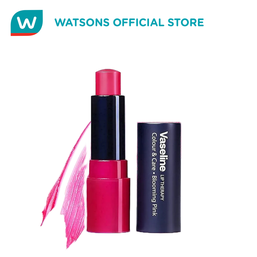 VASELINE Lip Therapy Color and Care - Blooming Pink 3g | Shopee Philippines