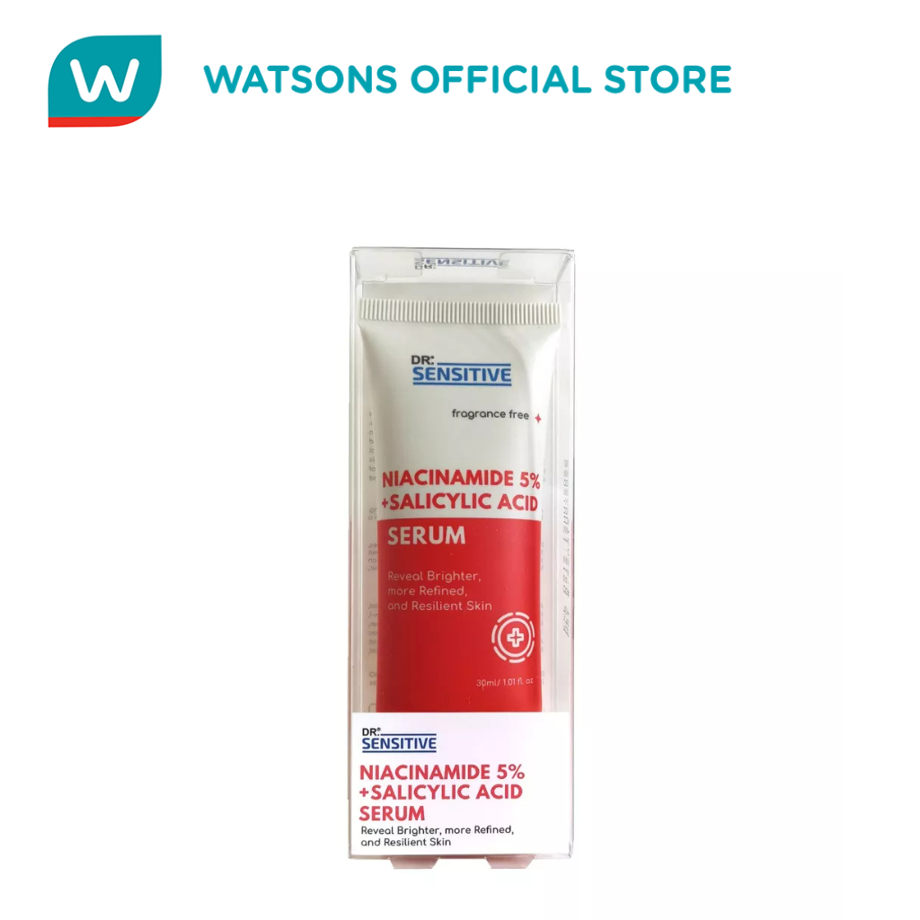 DR SENSITIVE Niacinamide 5% & Salicylic Acid Serum 30ml | Shopee ...