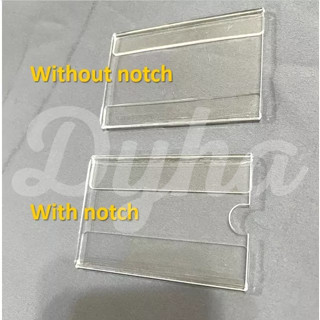 3, 5, 10pcs Clear Acrylic[9cmx6cm] Wall Sign Display Label Price Name ...
