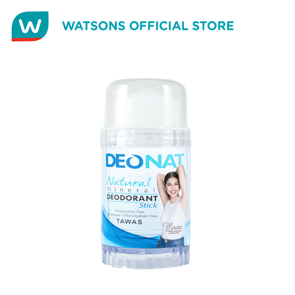DEONAT Natural Mineral Stick 80g Deodorant | Shopee Philippines