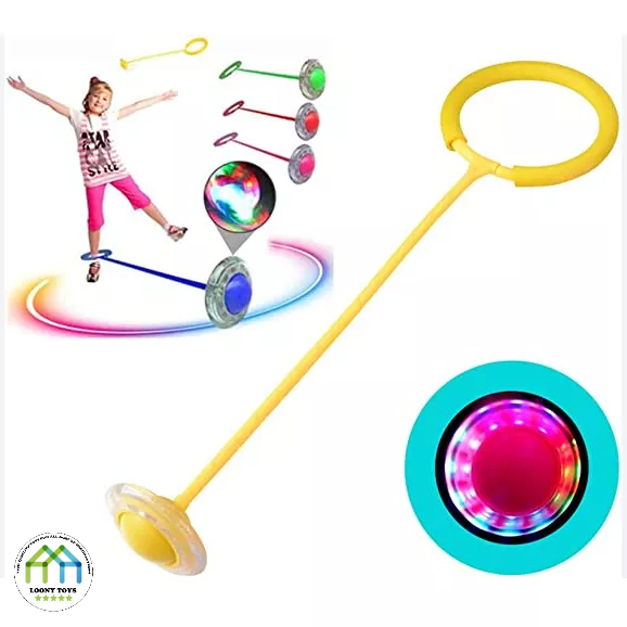 MASAYA NEW COD! foot spinning top with counter glowing jumping ball ...