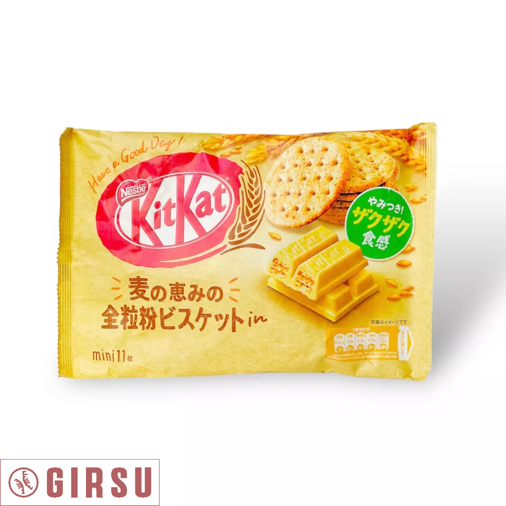 Japan Mini Kitkat Whole Wheat Biscuit 11pcs | Shopee Philippines