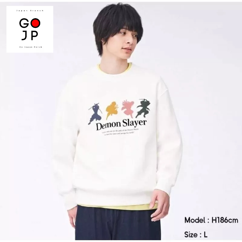 GU Japan Sweatshirt Demon Slayer | Shopee Philippines