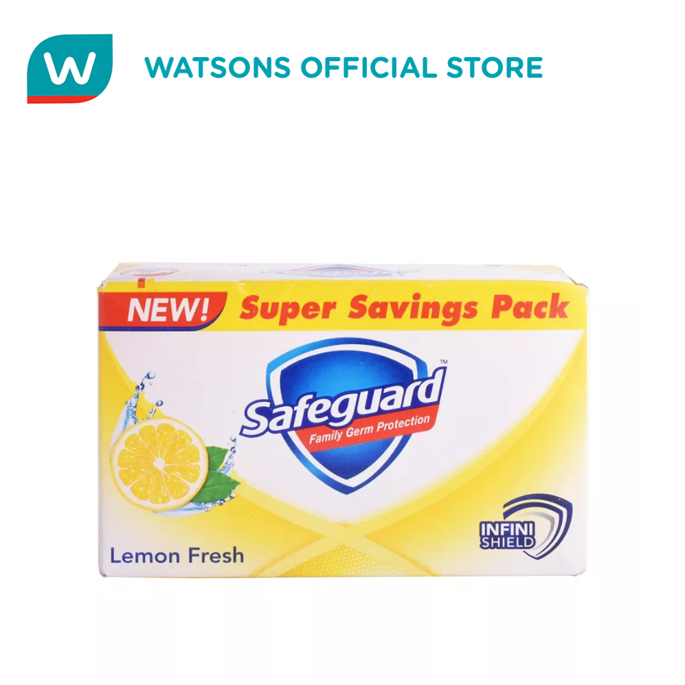 SAFEGUARD Lemon Fresh Bar Soap with Infini Shield 175 g | Shopee ...