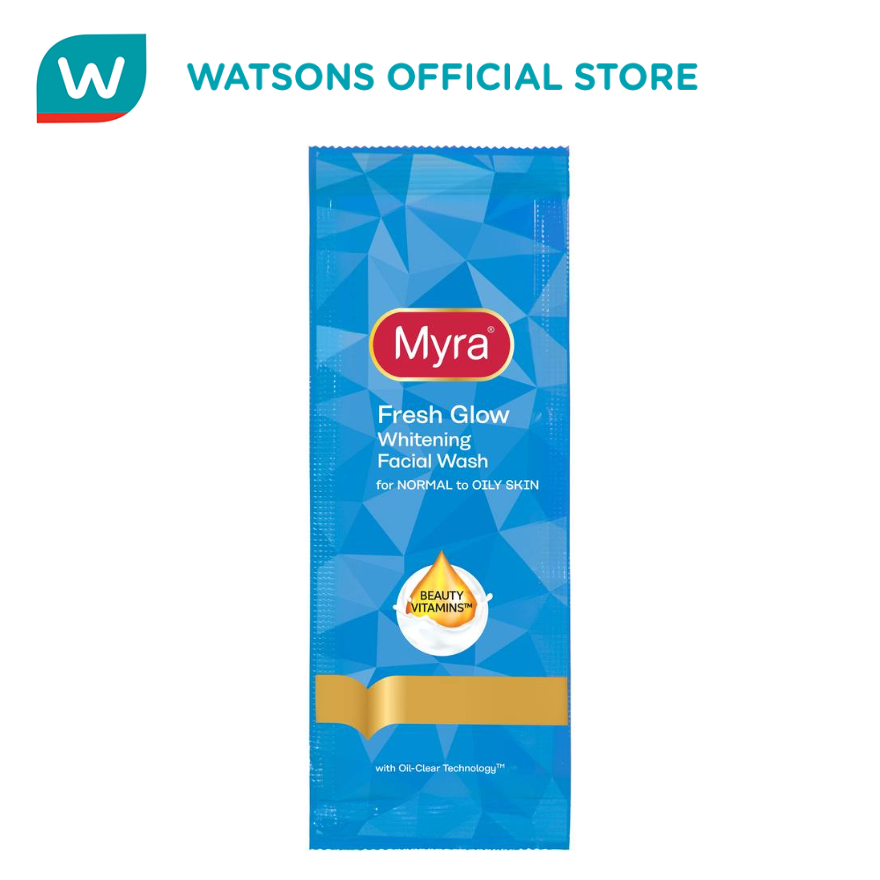MYRA E Fresh Glow Facial Wash 10ml | Shopee Philippines