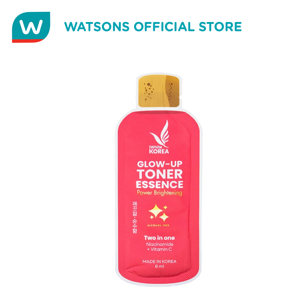 I WHITE KOREA Glow-Up Toner Essence Power Brightening 8ml | Shopee ...