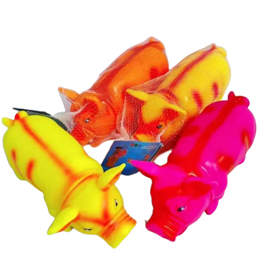 CODMasaya100 Kids Toys Screaming Rubber Pig Pet Toys Squeeze Exquisite ...