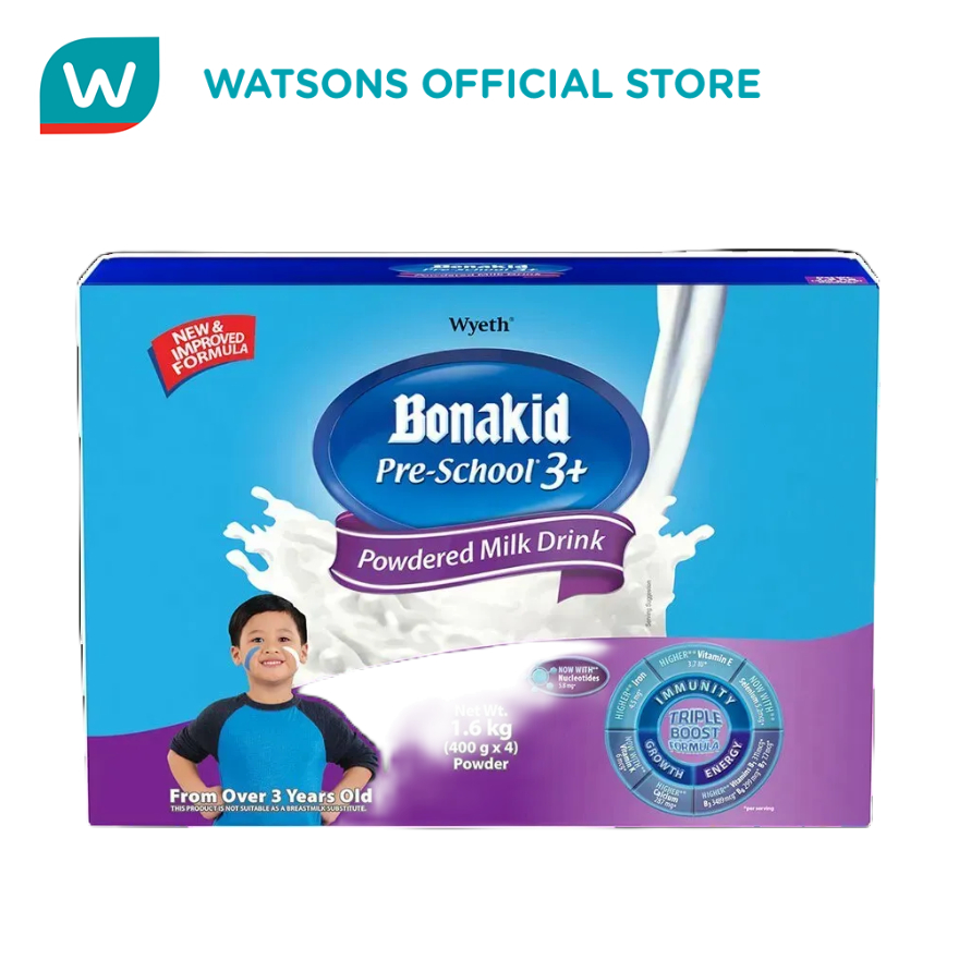 BONAKID PRE-SCHOOL® 3+ Stage 4 Powdered Milk Drink For Children Over 3 ...