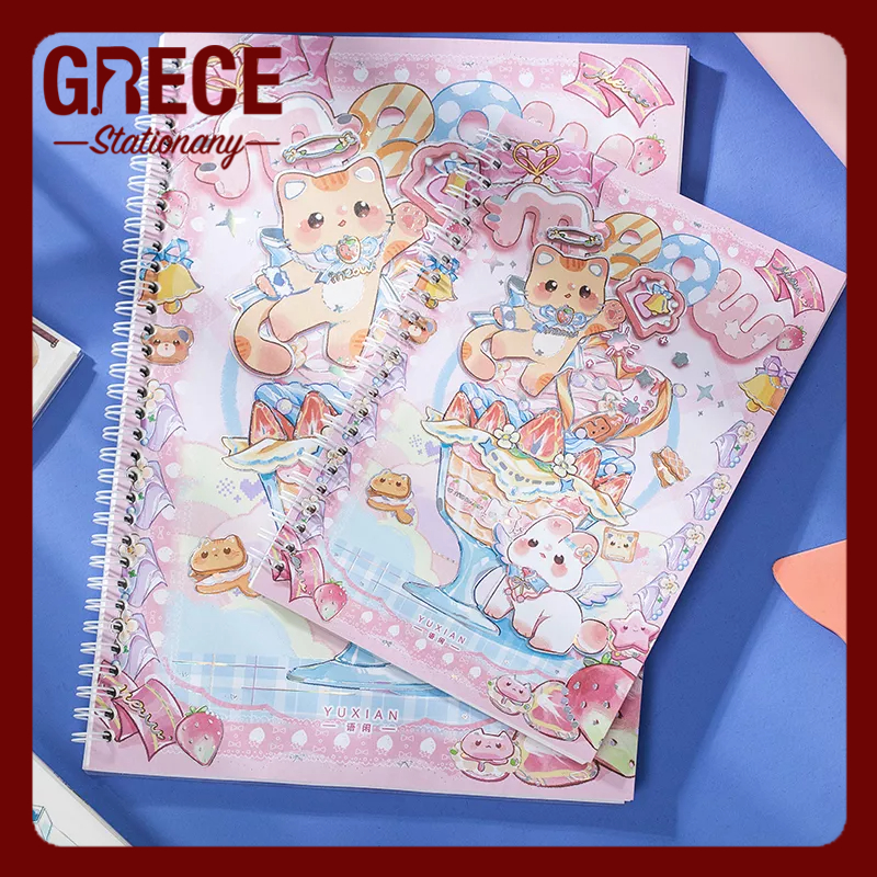 Japan Meow release paper double sided notebook A4 40 sheets | Shopee ...