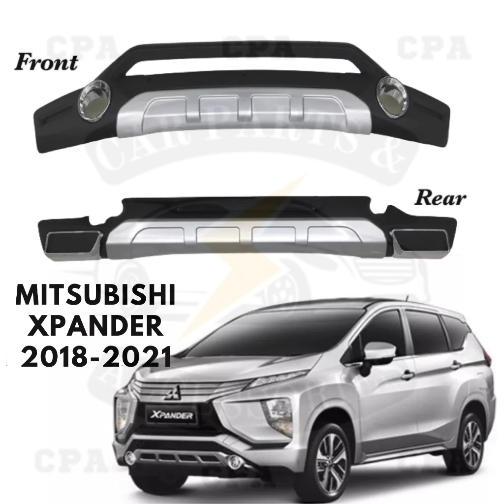 CPA MITSUBISHI XPANDER FRONT AND REAR BUMPER NUDGE 2018 2019 2020 2021 ...