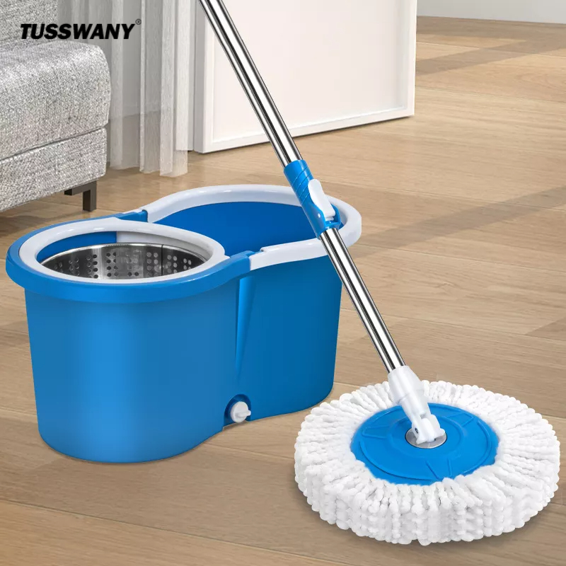 Spin Mop With Spinner and Bucket Magic Tornado Mop 360 Easy Rotating ...