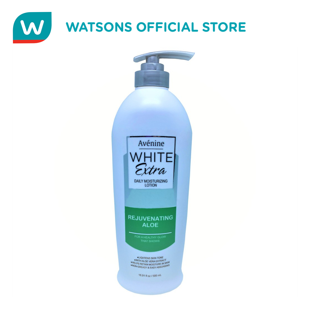 AVENINE Rejuvenating Aloe White Moisturizing Lotion 500ml | Shopee ...