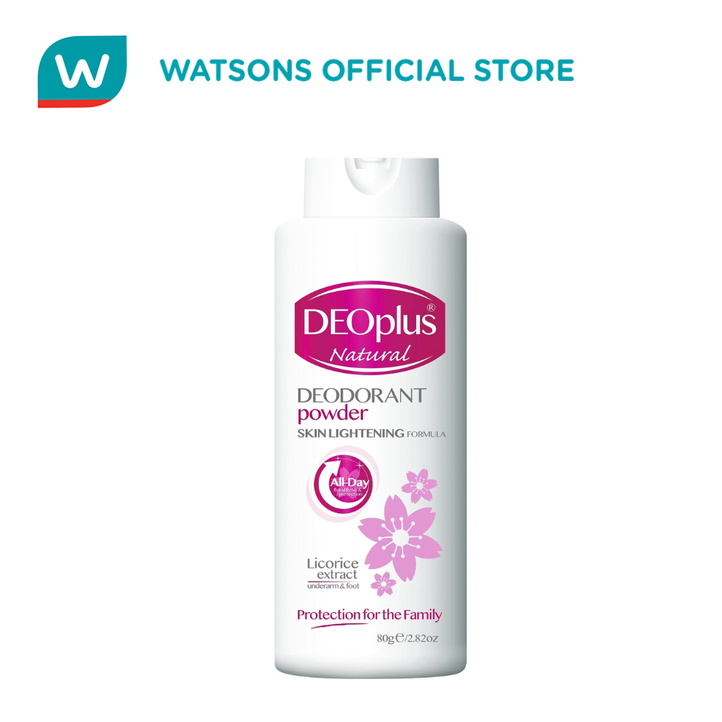 DEOPLUS Deodorant Powder w/ Licorice Extract 80G | Shopee Philippines
