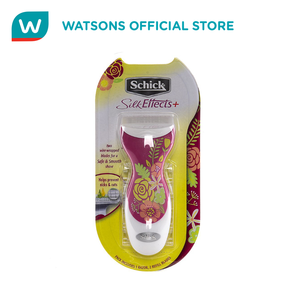 SCHICK Silk Effects Two Wire Wrapped Blades | Shopee Philippines