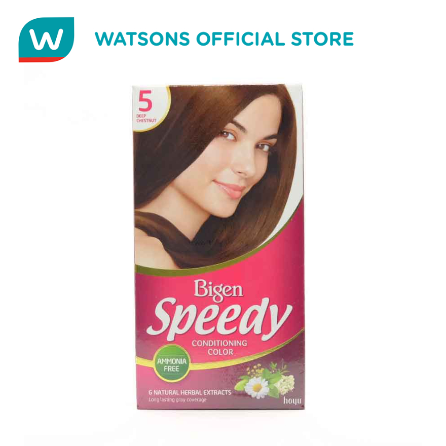 BIGEN Speedy Conditioner Hair Color Deep Chestnut | Shopee Philippines