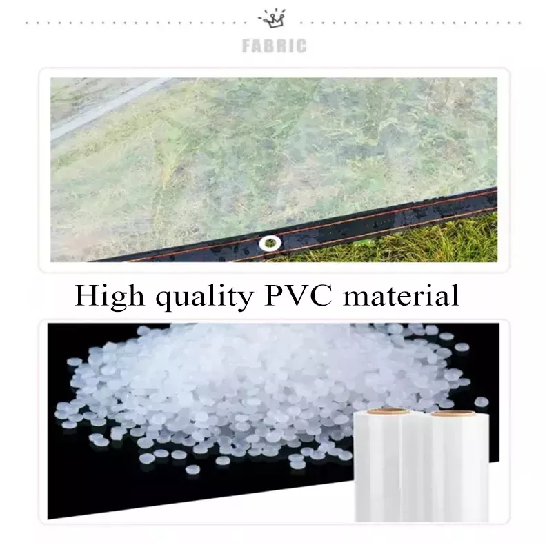 Transparent Trapal Waterproof Tarpaulin with Eyelets Waterproof Tarp ...
