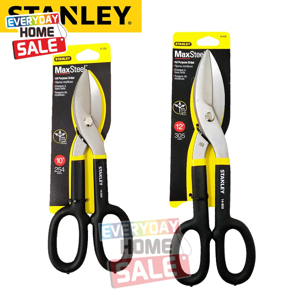 Stanley Tin Snip MaxSteel All-purpose Snips 10" / 12" | Shopee Philippines