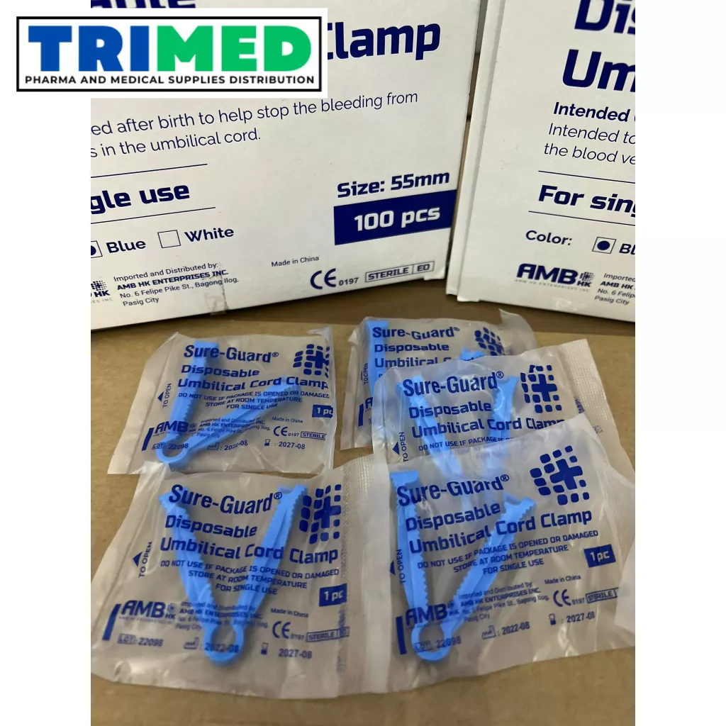 Umbilical Cord Clamp (Sure-guard) 100’s | Shopee Philippines