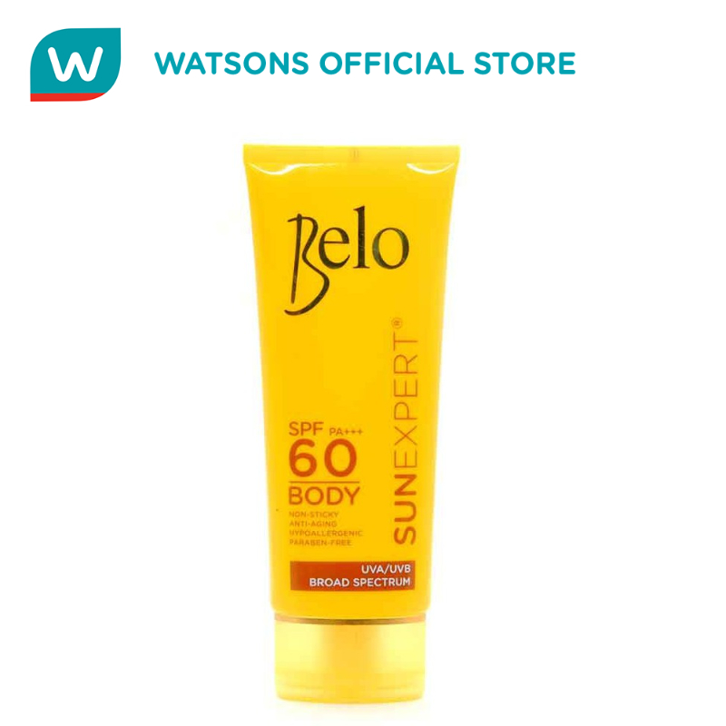 BELO Sun Expert Body SPF60 PA 100ml | Shopee Philippines