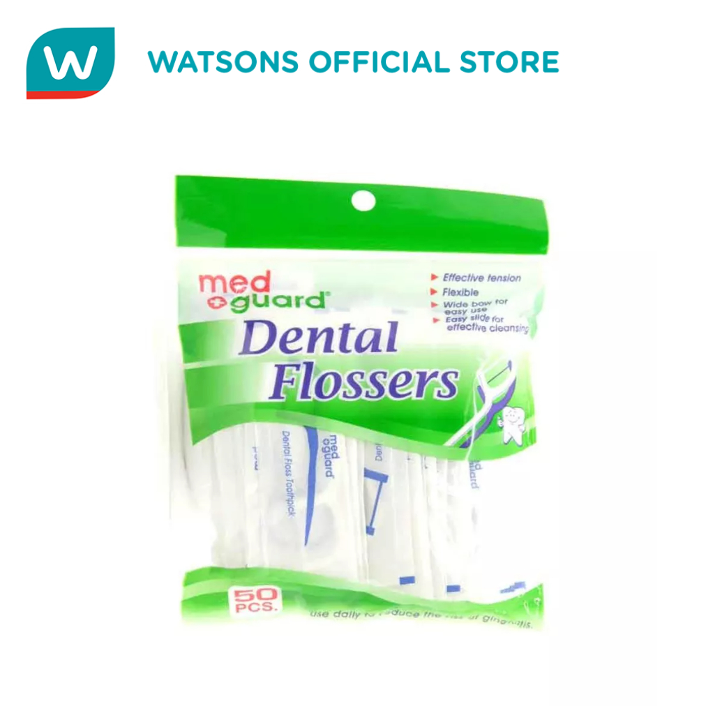 MED GUARD Dental Flossers Individual 50s | Shopee Philippines