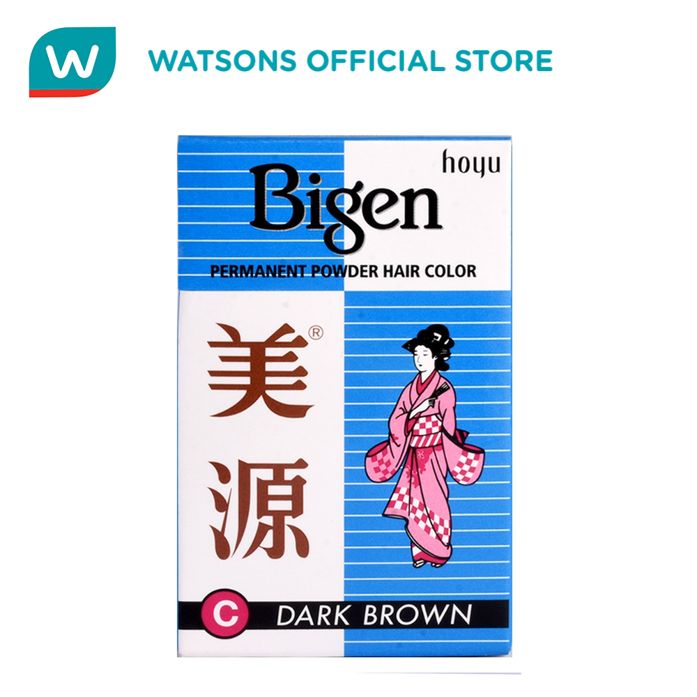 BIGEN Hair Dye Dark Brown 1 box | Shopee Philippines