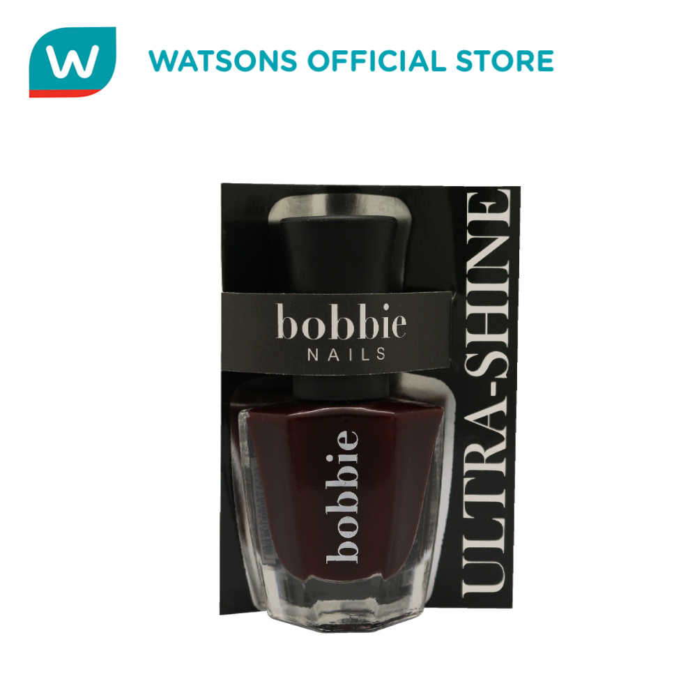 BOBBIE NAILS Ultra Shine Collection in Pussy Red US 12ML | Shopee ...