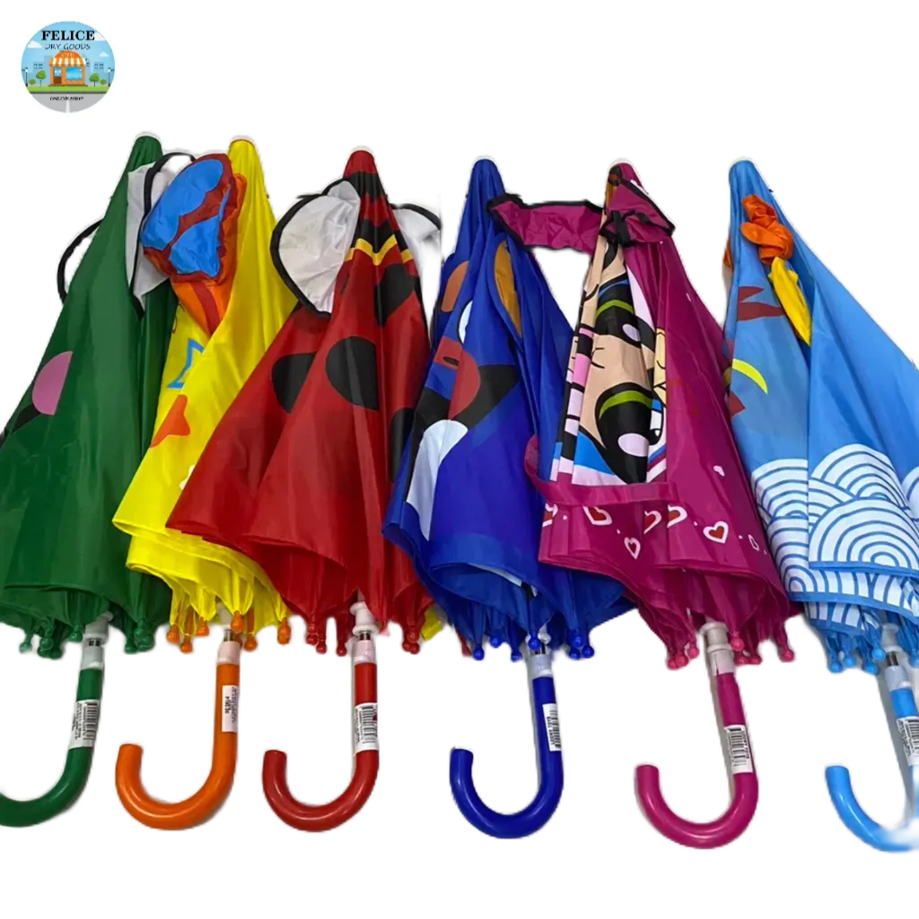 FELICE NEW COD Cute Designs Kids Umbrella With Random Design Kids toy ...
