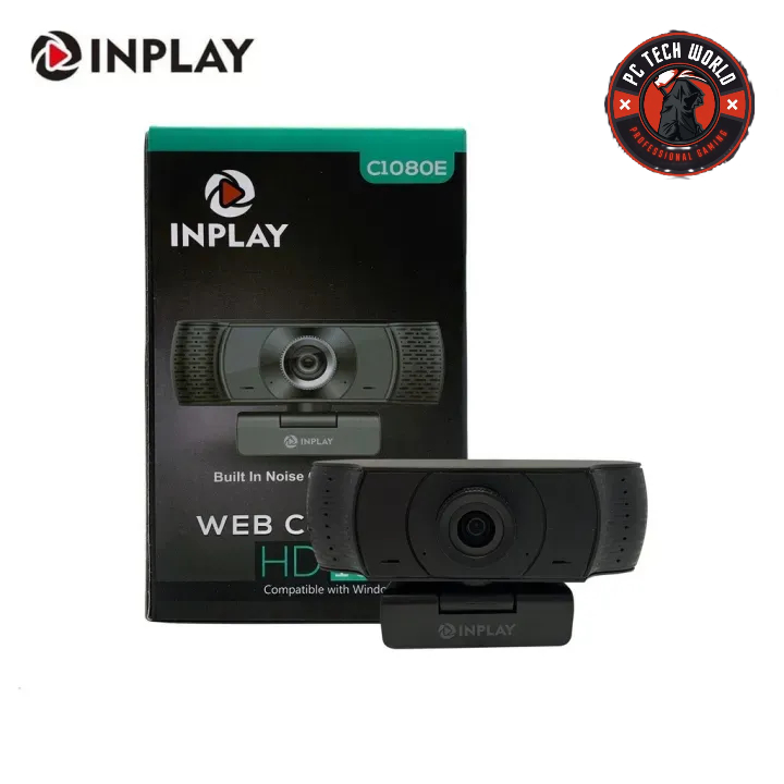 Inplay C1080E FHD 1080P IP Mini Camera USB Computer with Mic for Laptop ...