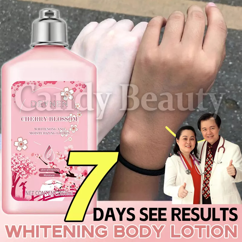 Sakura Whitening Body Lotion Cherry Blossom Nicotinamide Lotion Remove melanin Improve Dark skin ...