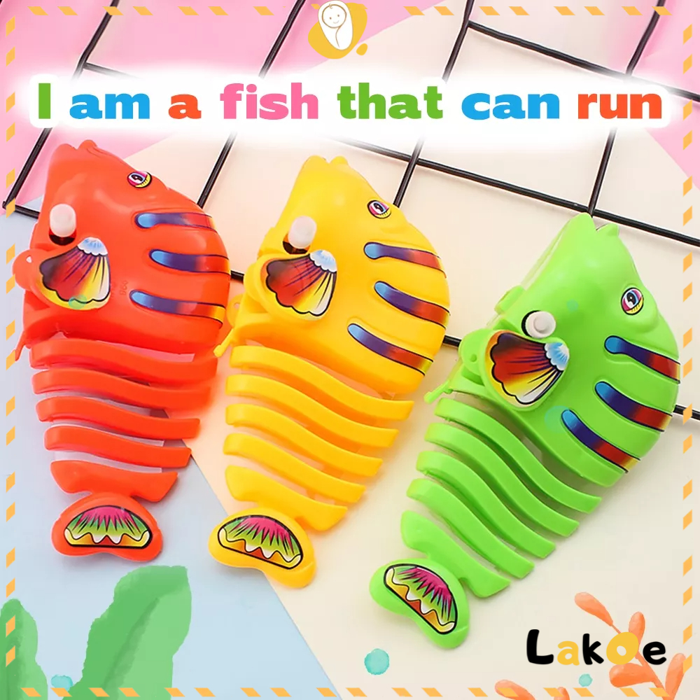【COD】 Fish Toys Clockwork Swinging Fish Running Can Swing Tail Pool ...