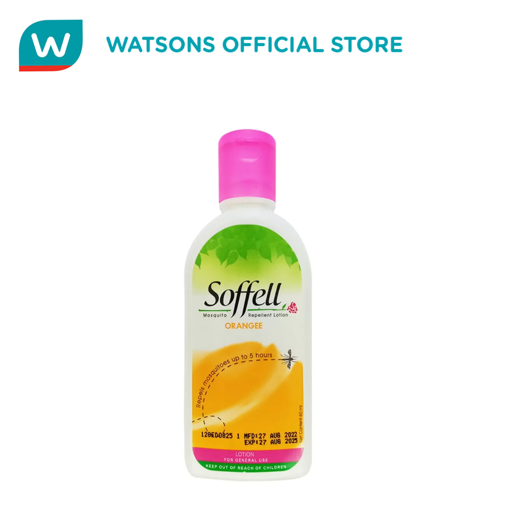 SOFFELL Insect Repellent Lotion Orange 60ml | Shopee Philippines