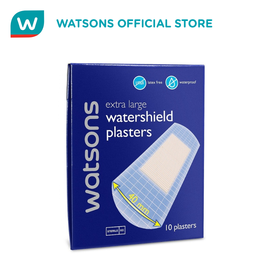 WATSONS Extra Large Watershield Plasters 10s | Shopee Philippines