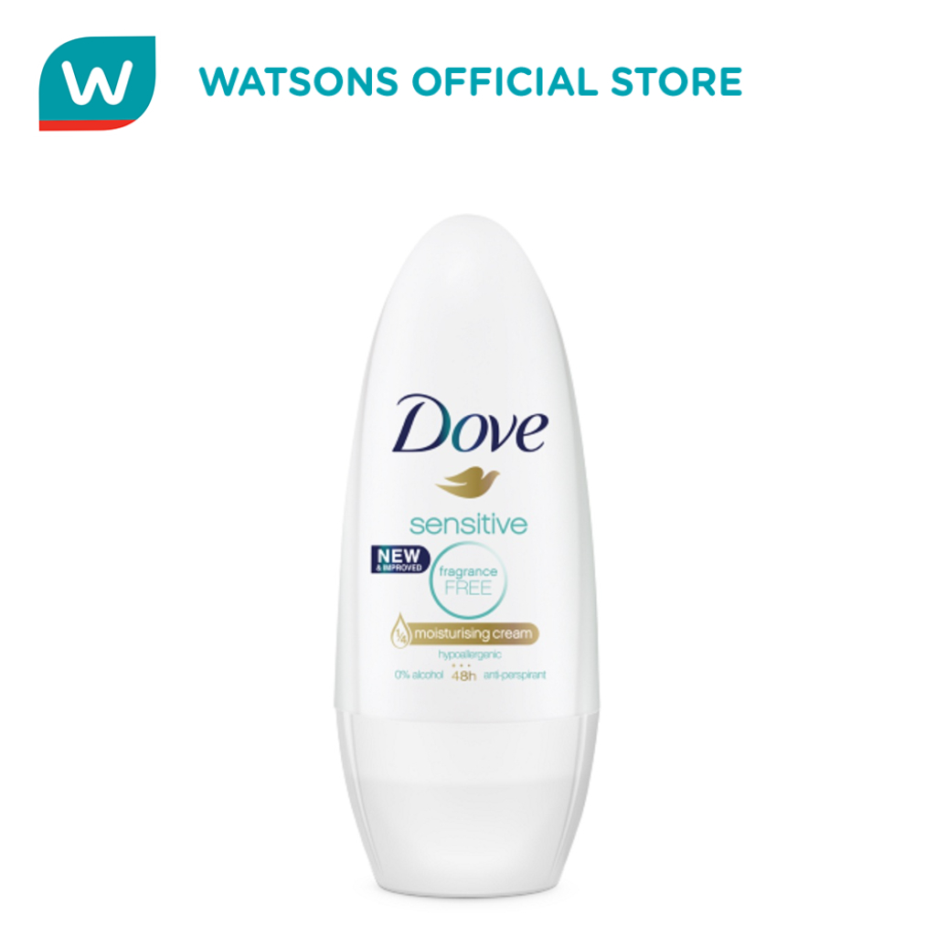 DOVE Sensitive 48h Anti-Perspirant Roll On 40ml | Shopee Philippines