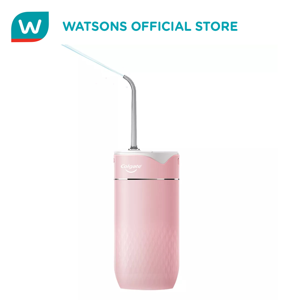 COLGATE Portable Water Flosser Pink | Shopee Philippines