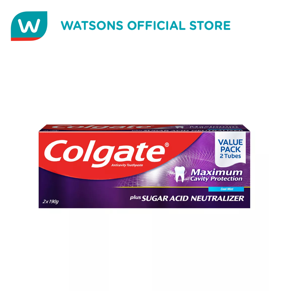 COLGATE Maximum Cavity Protection + Sugar Acid Neutralizer Toothpaste ...
