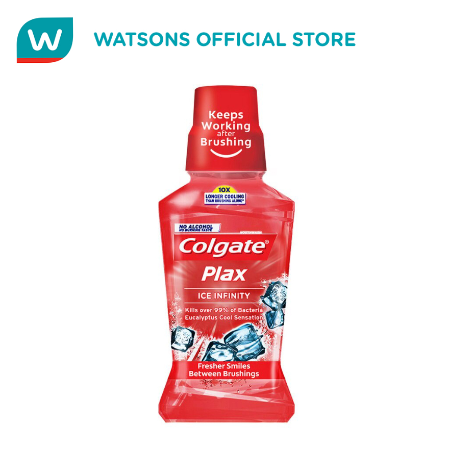 COLGATE Plax Ice Infinity Mouthwash 250ml | Shopee Philippines
