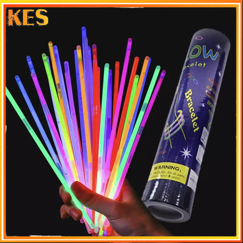Flash stick light toy 50pcs Glow stick Assorted color | Shopee Philippines